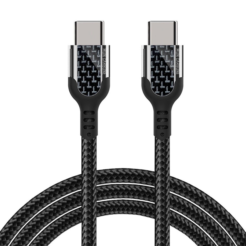 Fast Charge MFi Carbon Fiber USB-C to Lightning