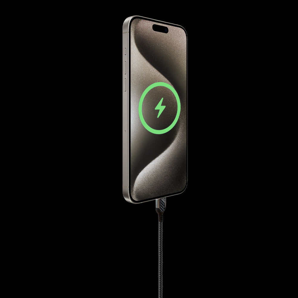 Fast Charge MFi Carbon Fiber USB-C to Lightning