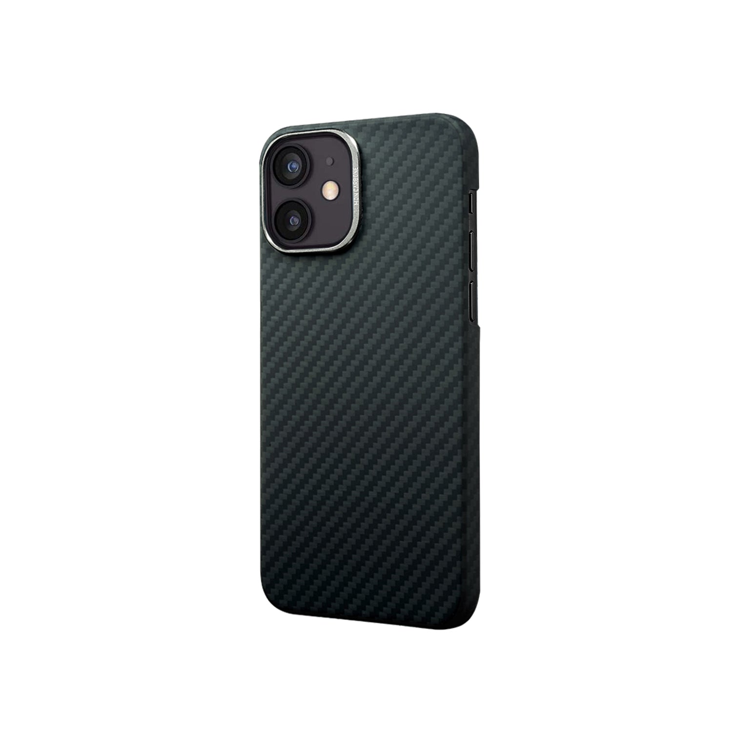 Ballistic Fiber Case for iPhone 12 – Stealth Black